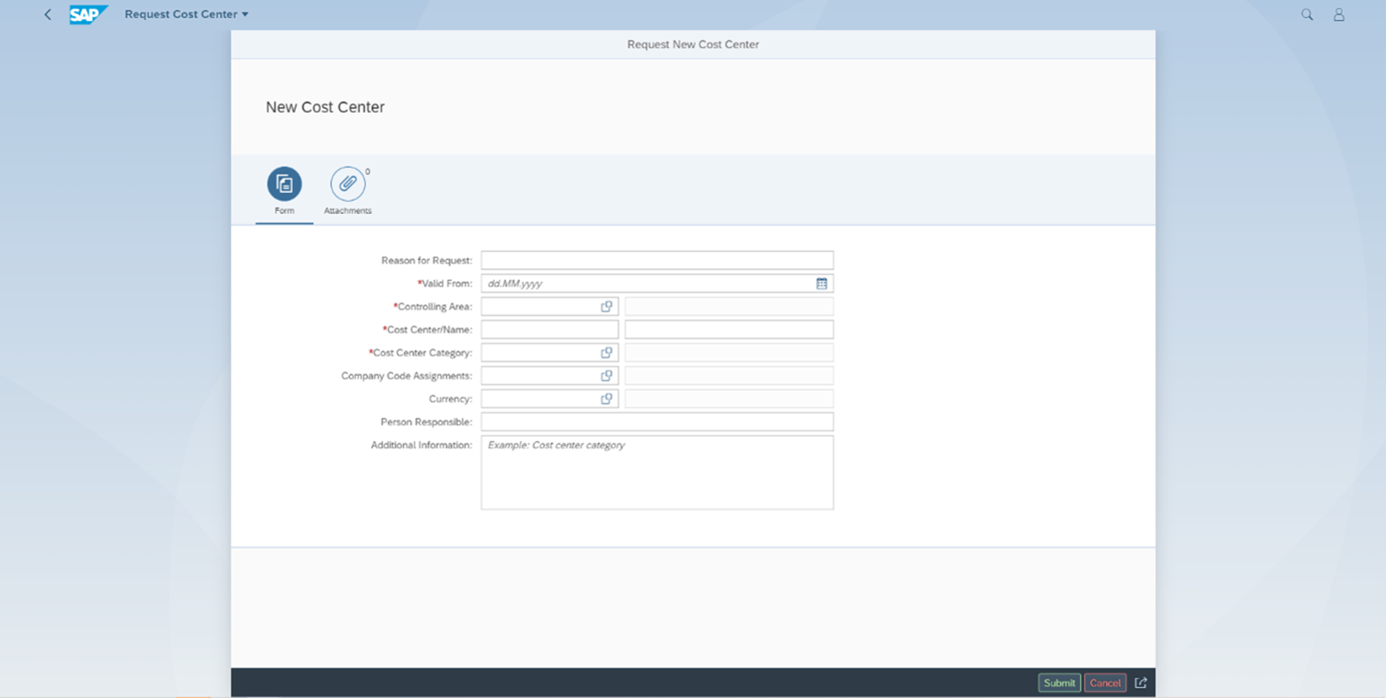 SAP MDG for Financials (MDG-F)
